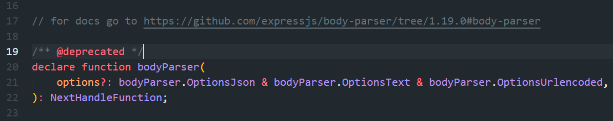 Bodyparser Is Deprecated · Issue 428 · Expressjs Body Parser · Github