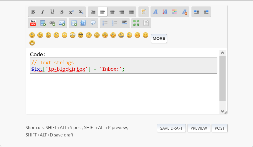 Formatting retained when pasting into code blocks · Issue #915 · samclarke/SCEditor · GitHub