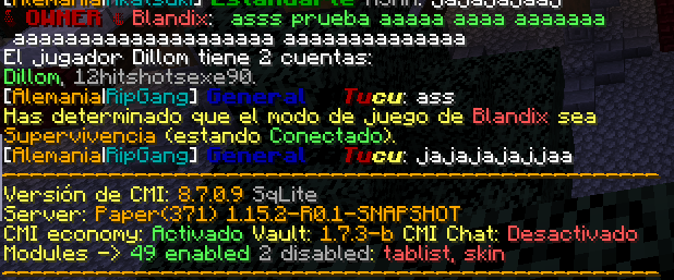 CMI breaks TownyChat formatting · Issue #3576 · Zrips/CMI · GitHub