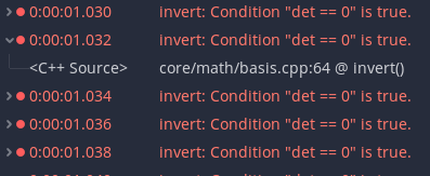 "invert: Condition "det == 0" is true" when Camera is child of a RigidBody · Issue #60287 ...