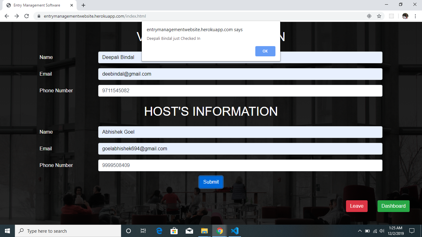 GitHub - bhavik2388/Entry-management-Software