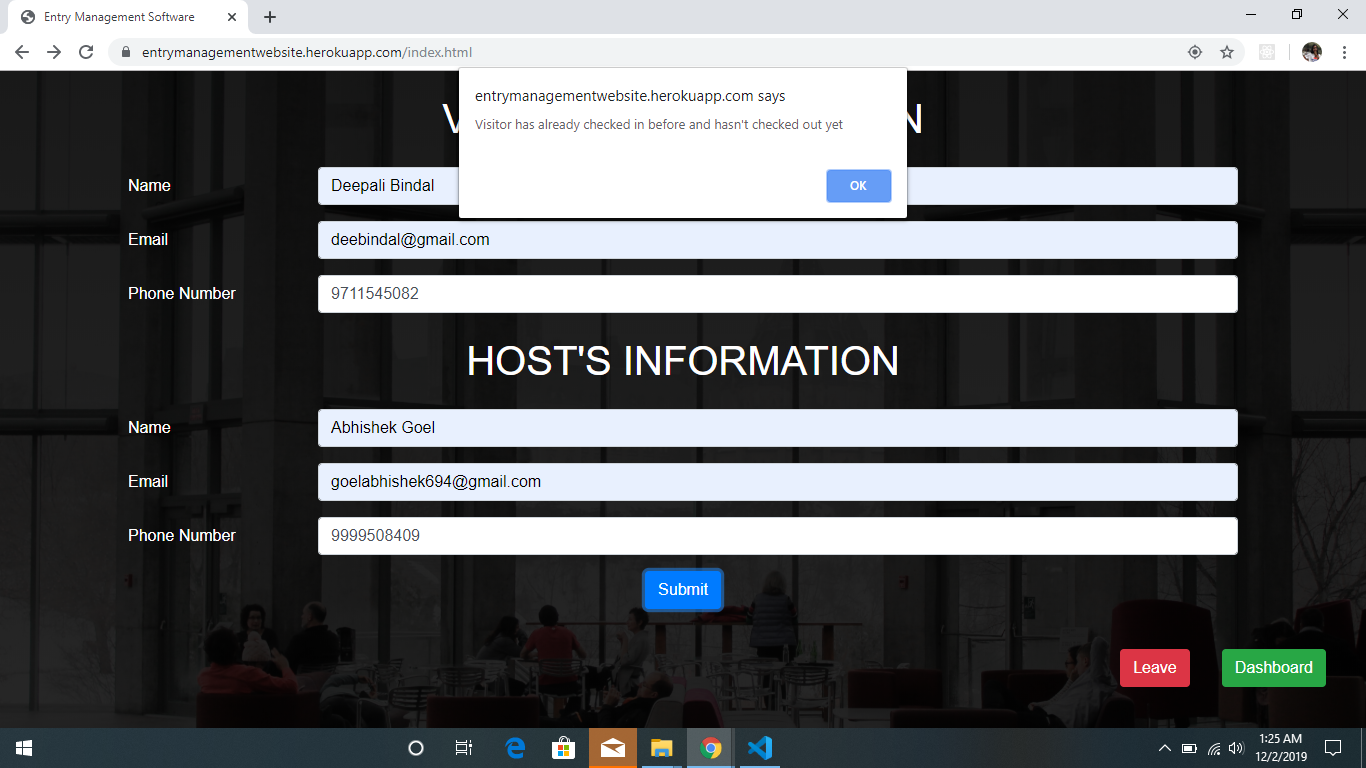 GitHub - bhavik2388/Entry-management-Software