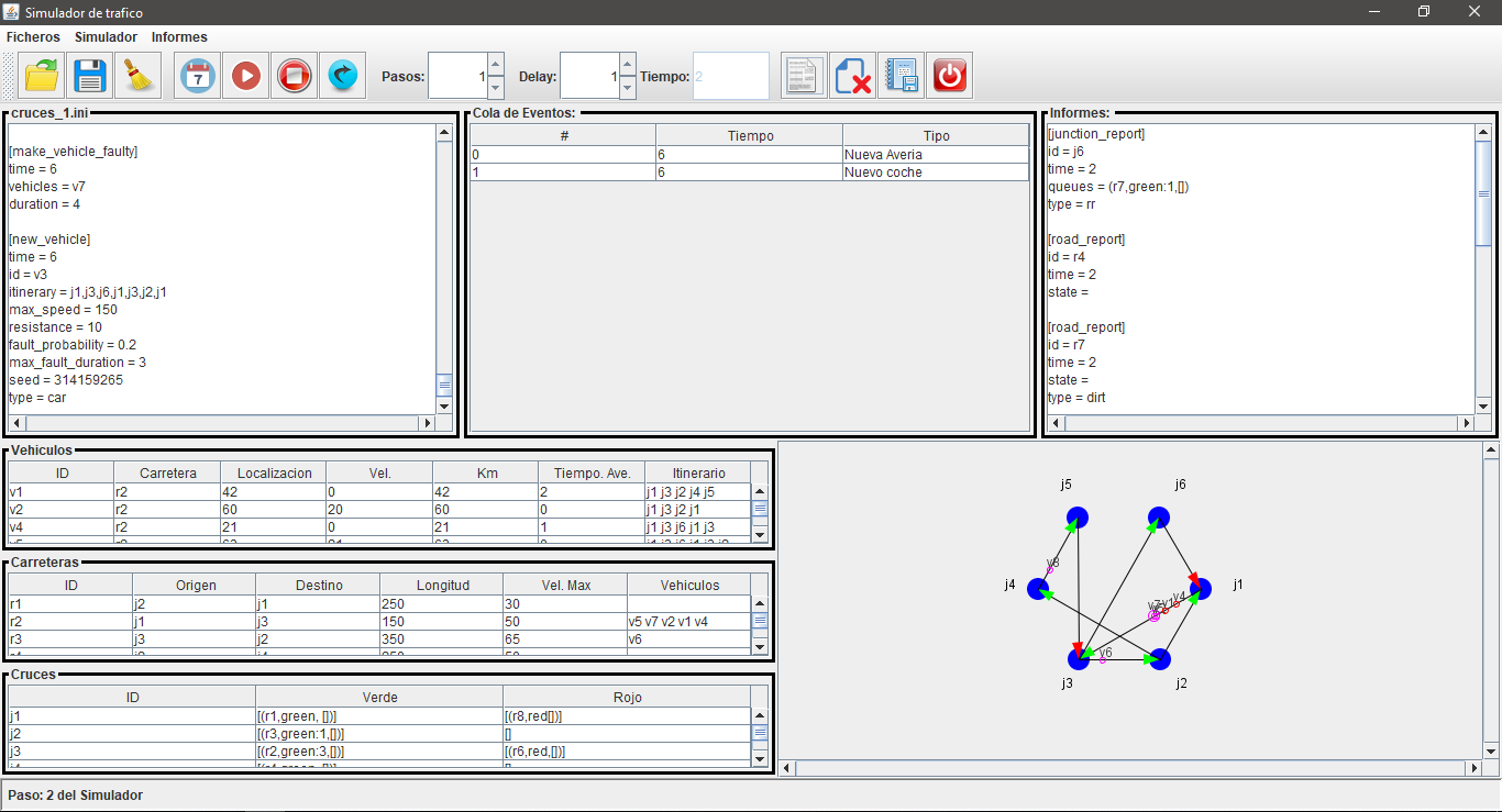 GitHub - alexcabezasg/Traffic-Simulator: Simulador de tráfico con carreteras, cruces de varios ...
