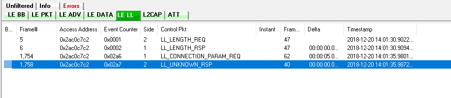 [TW#28012] LL_CONNECTION_PARAMS_REQ while TX/RX BLE data causes link loss · Issue #2854 ...