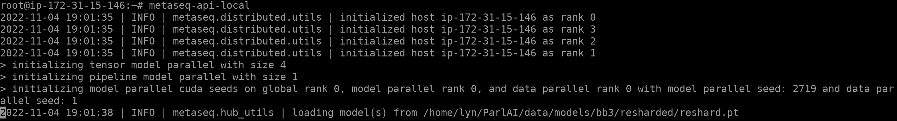 BB3 30B model reshard problem · Issue #425 · facebookresearch/metaseq ...