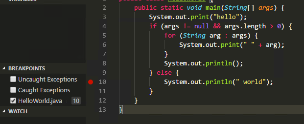 Breakpoint still show on UI after disabled · Issue #156 · microsoft/vscode-java-debug · GitHub