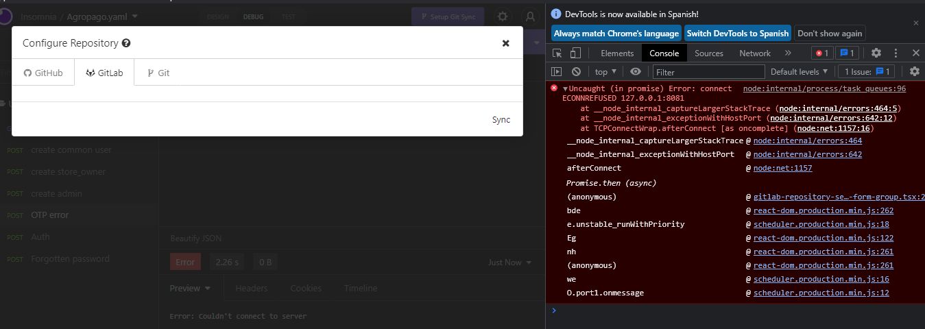 Gitlab authorization button doesn't show on Windows · Issue #5504 · Kong/insomnia · GitHub