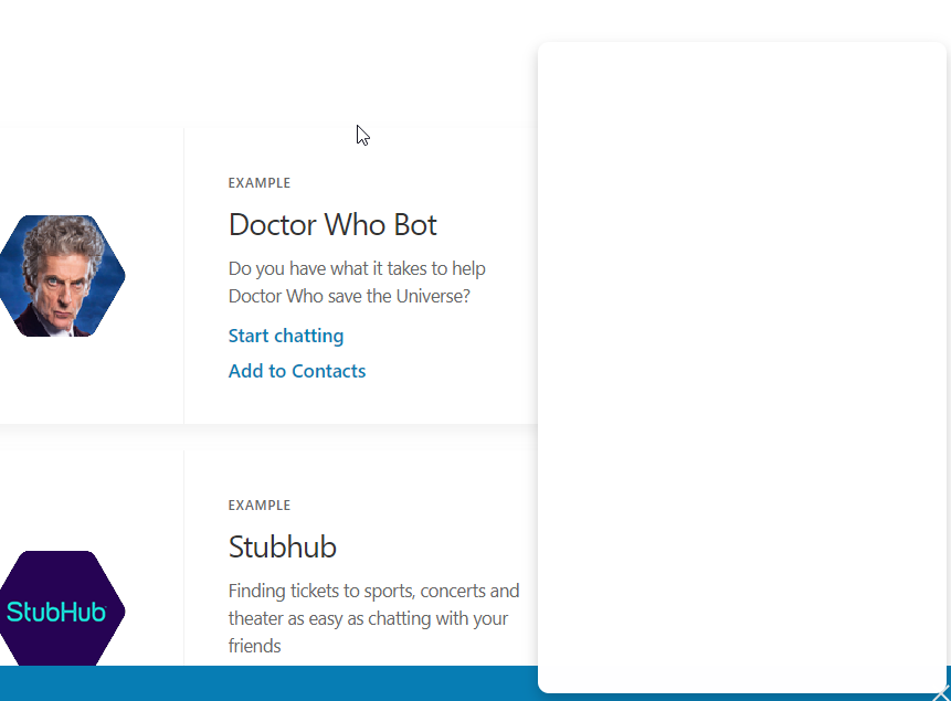 [Skype] Skype Channel embed not working for all chatbots · Issue #5052 · microsoft/botframework ...