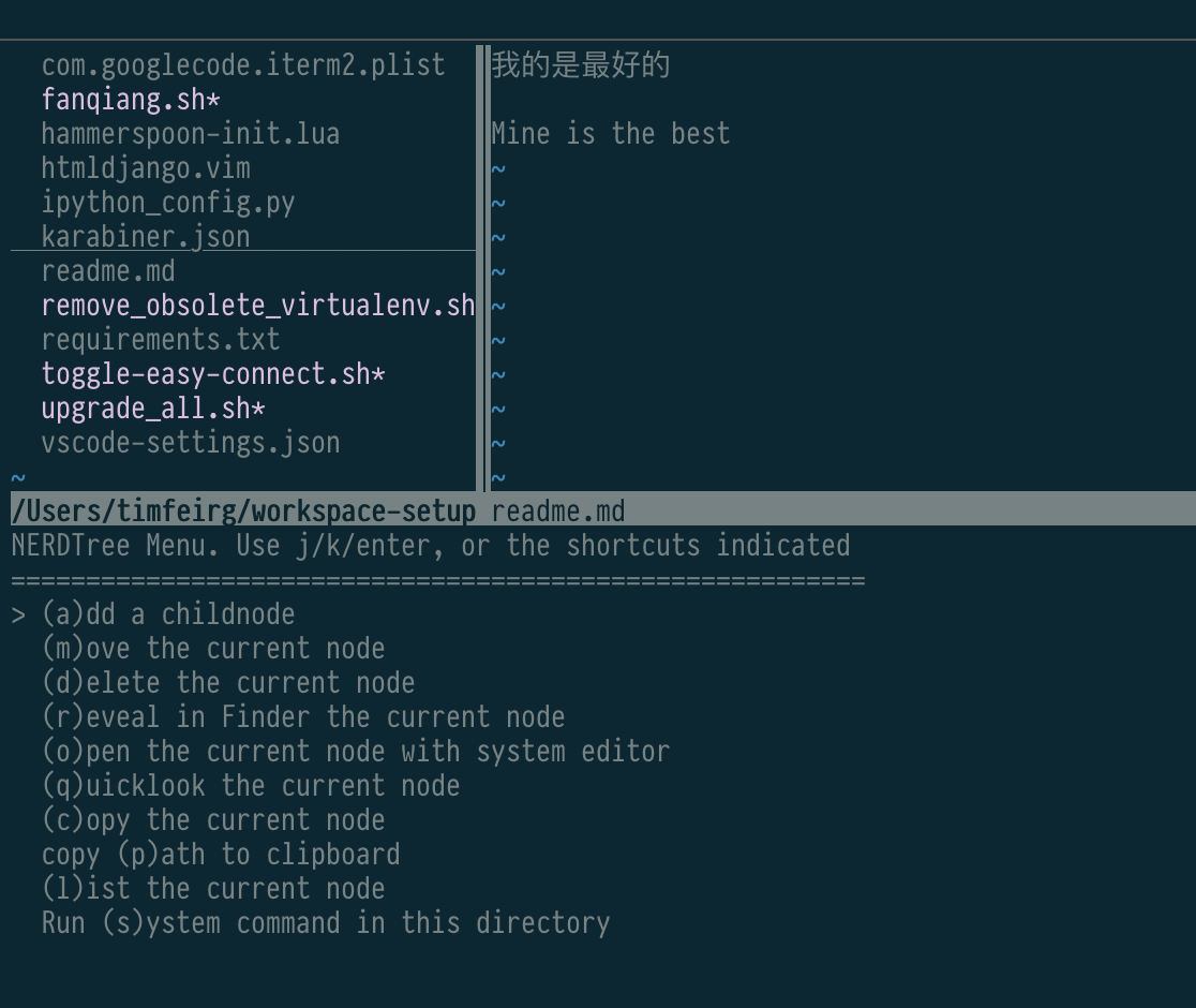 NERDTree menu draw problem · Issue #1227 · preservim/nerdtree · GitHub