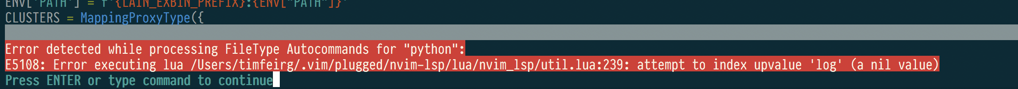 nvim_lsp.pyls.setup{} breaks fugitive functionality · Issue #161 · neovim/nvim-lspconfig · GitHub
