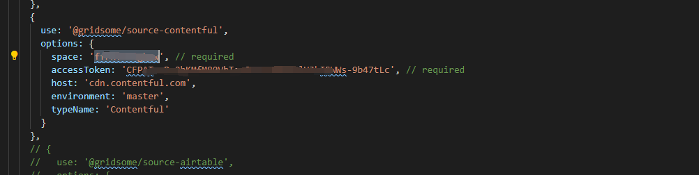 Gridsomesource Contentful Error Request Failed With Status Code 401 1475