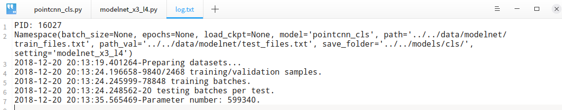 ./train_val_modelnet.sh -g 0 -x modelnet_x3_l4 · Issue #92 · yangyanli/PointCNN · GitHub