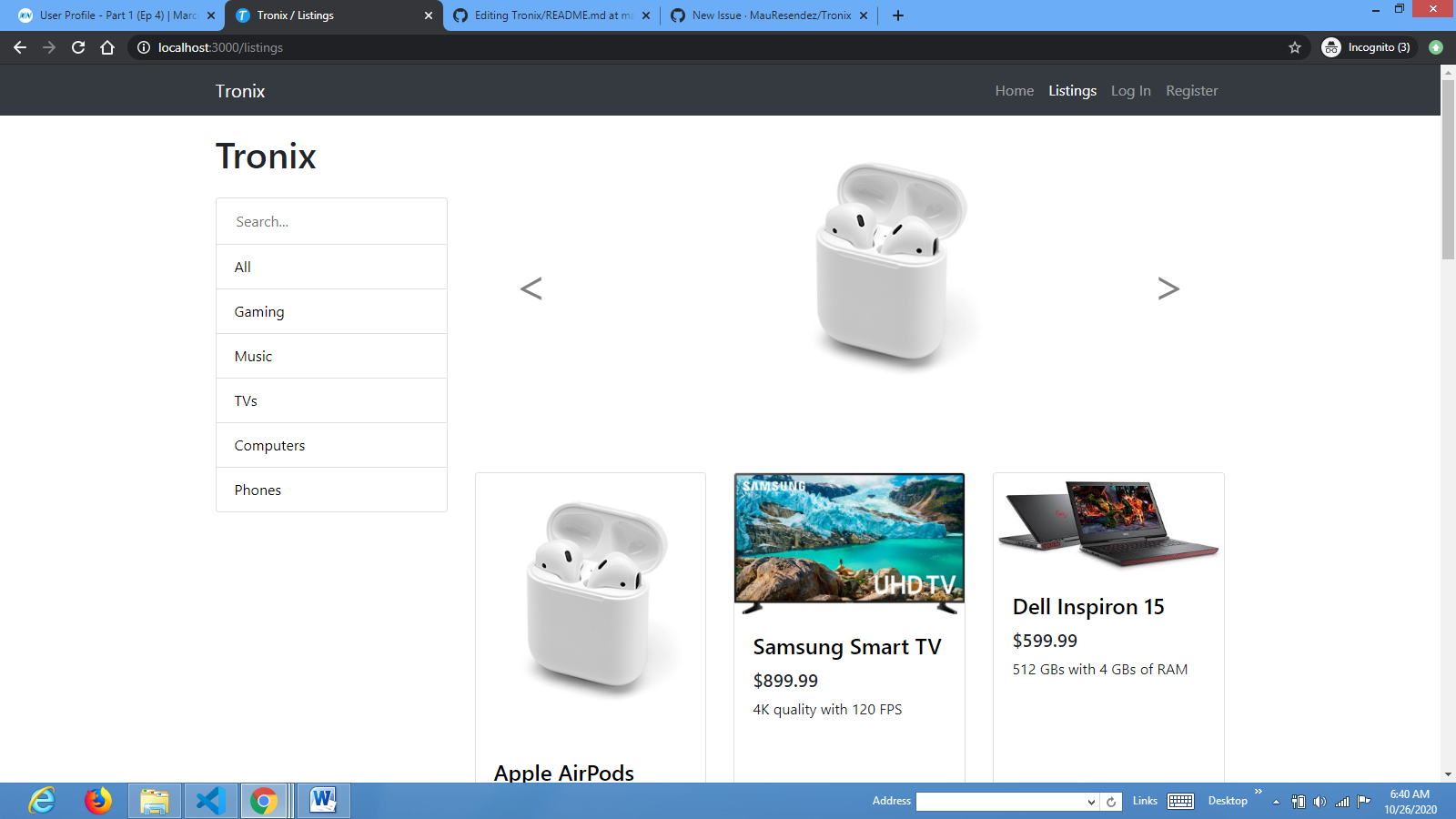 GitHub - MauResendez/Tronix