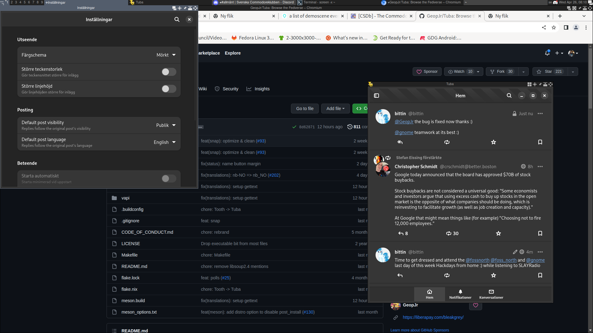 [Bug]: Missing Swedish Translation · Issue #219 · GeopJr/Tuba · GitHub