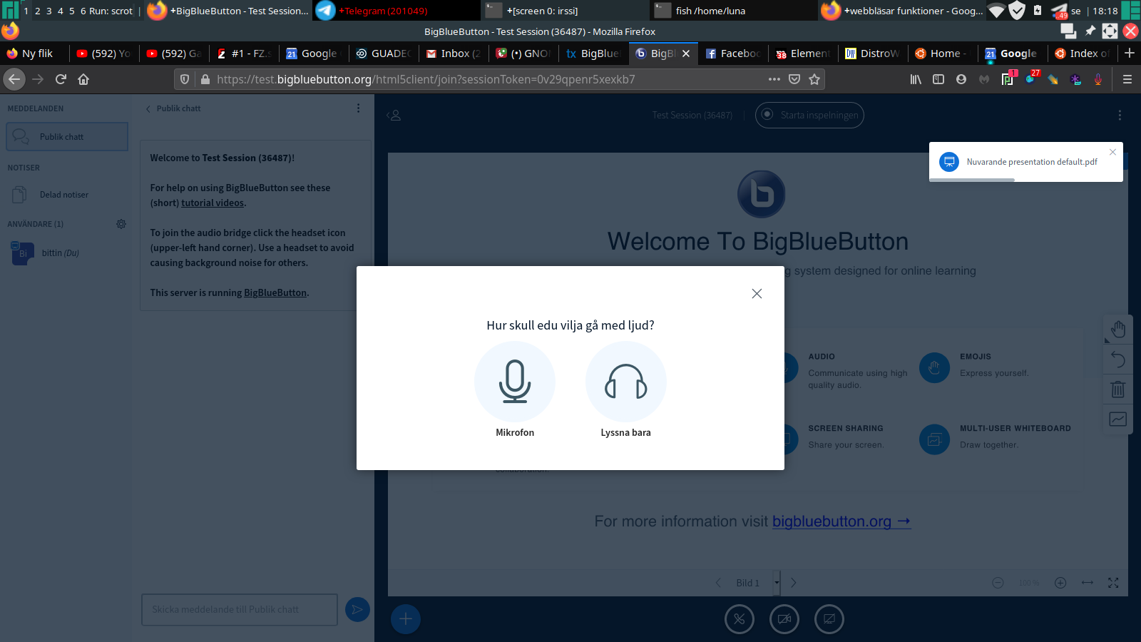 Typo In The Swedish Translations · Issue 10101 · Bigbluebuttonbigbluebutton · Github