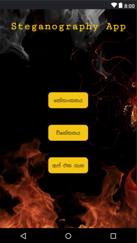 GitHub - ashenbgy/Steganography-Android-App: Steganography is an old technique to hide data into ...