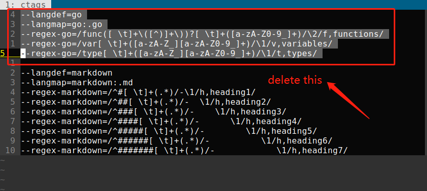 Strange Error About Go · Issue 1297 · Universal Ctagsctags · Github 