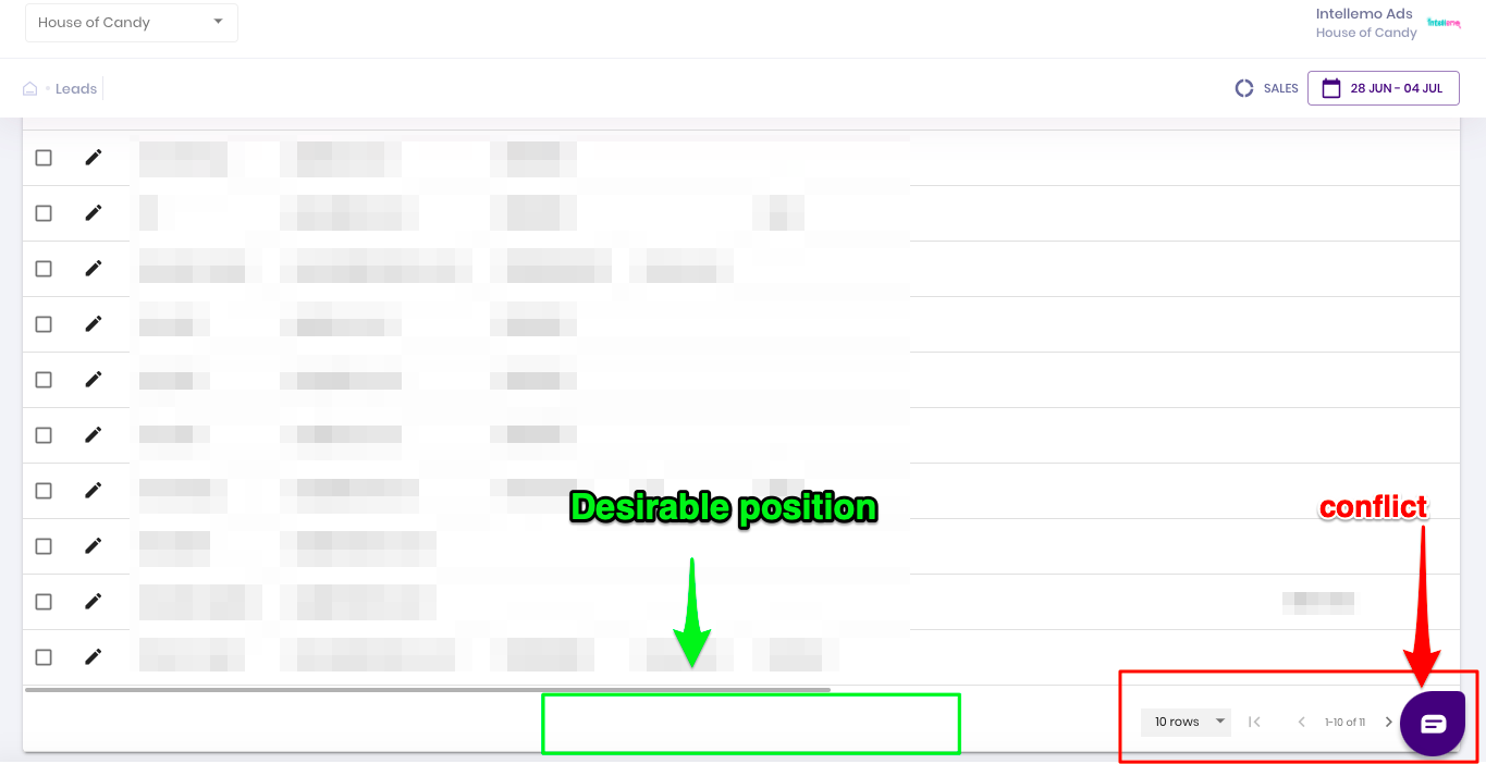 Can we change the position of pagination to center bottom? · Issue ...