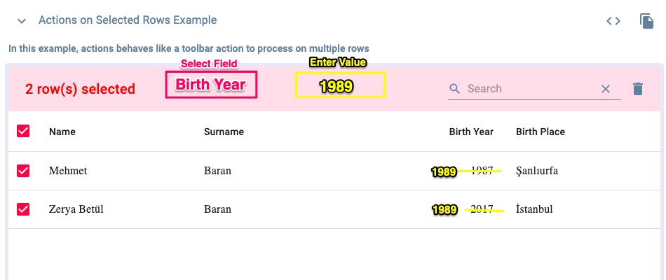 Bulk editing · Issue #331 · mbrn/material-table · GitHub