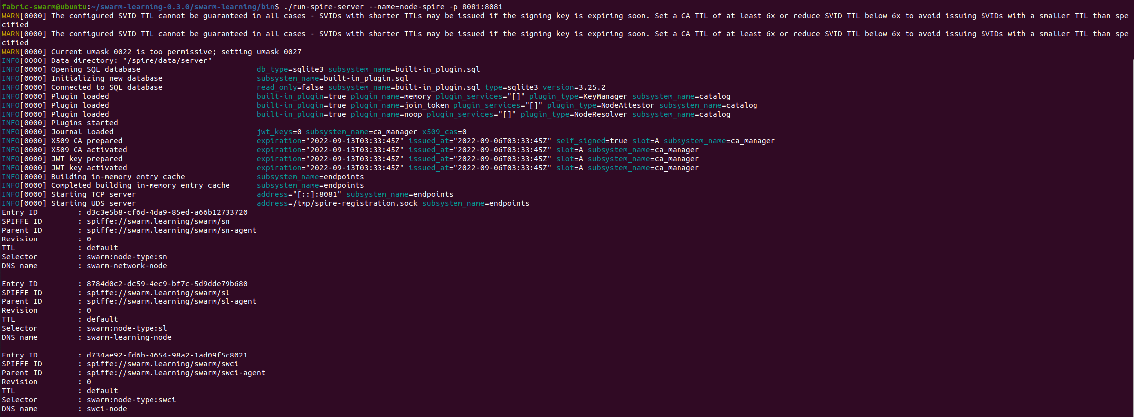 Problems about starting SN node · Issue #125 · HewlettPackard/swarm-learning · GitHub