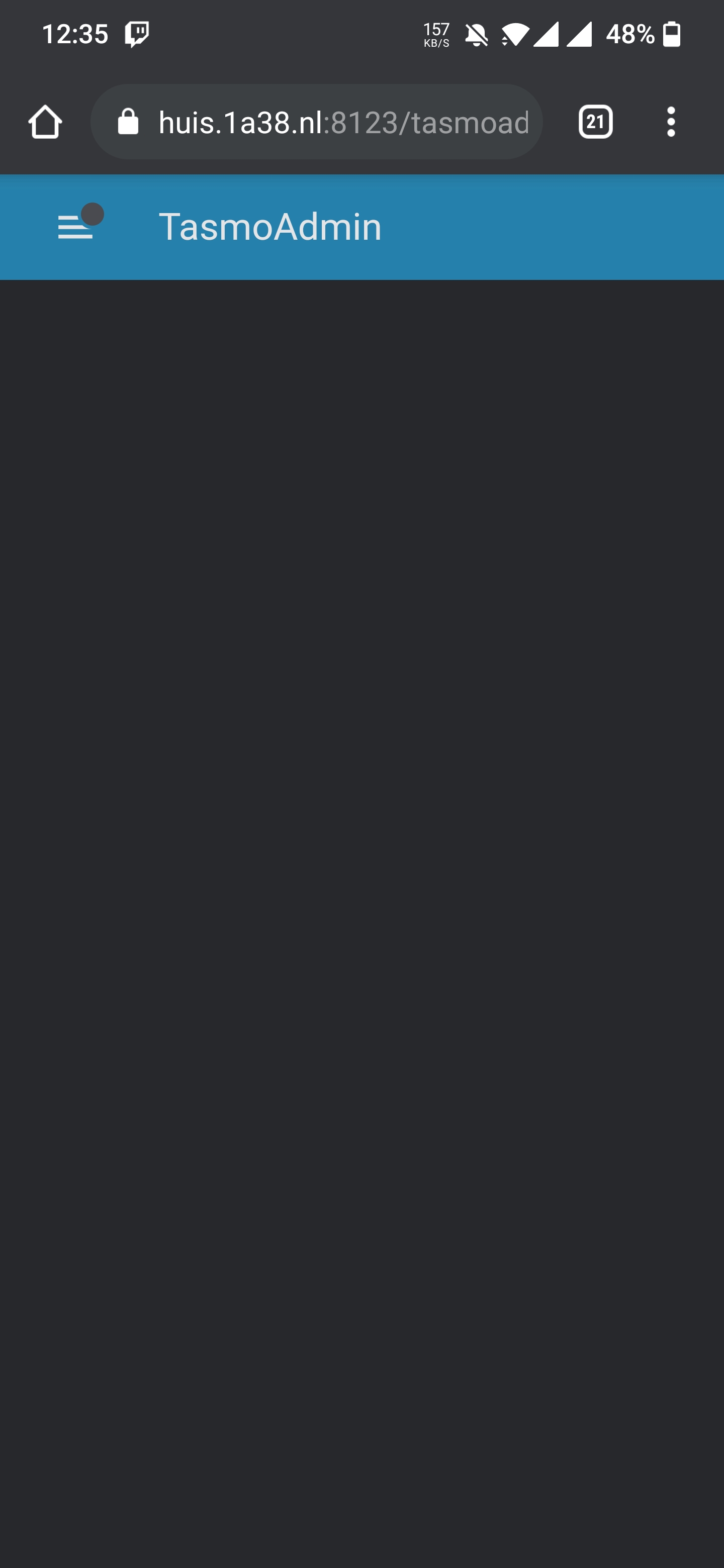 cannot reach tasmoadmin · Issue #120 · hassio-addons/addon-tasmoadmin · GitHub