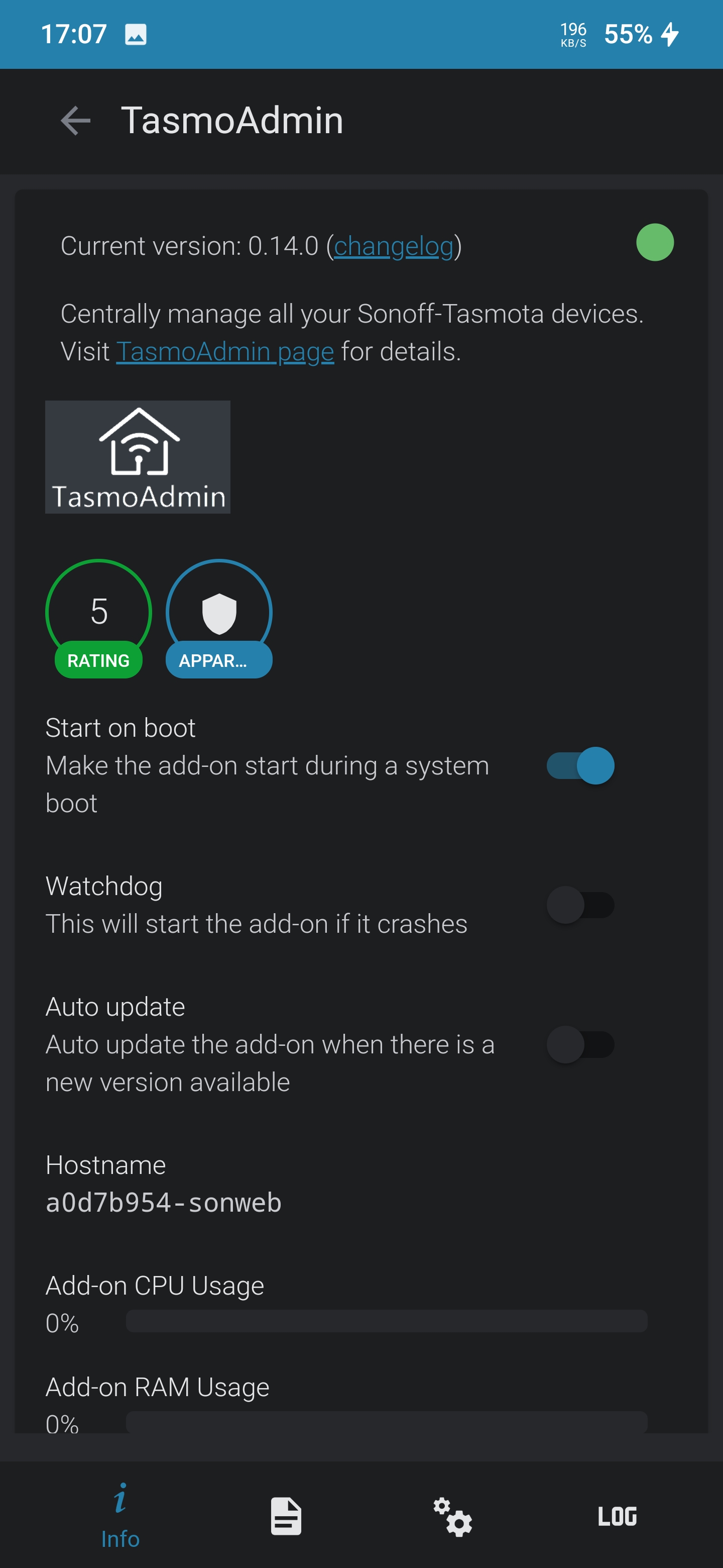 cannot reach tasmoadmin · Issue #120 · hassio-addons/addon-tasmoadmin · GitHub
