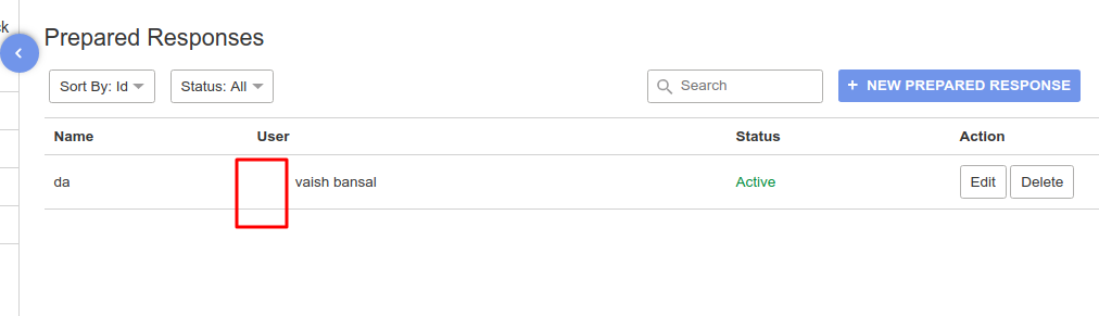 Admin profile not showing with listed prepared response · Issue #121 · uvdesk/core-framework ...