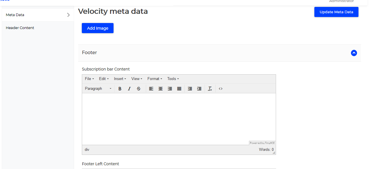 subscription bar content source code is not visible in text editor ...