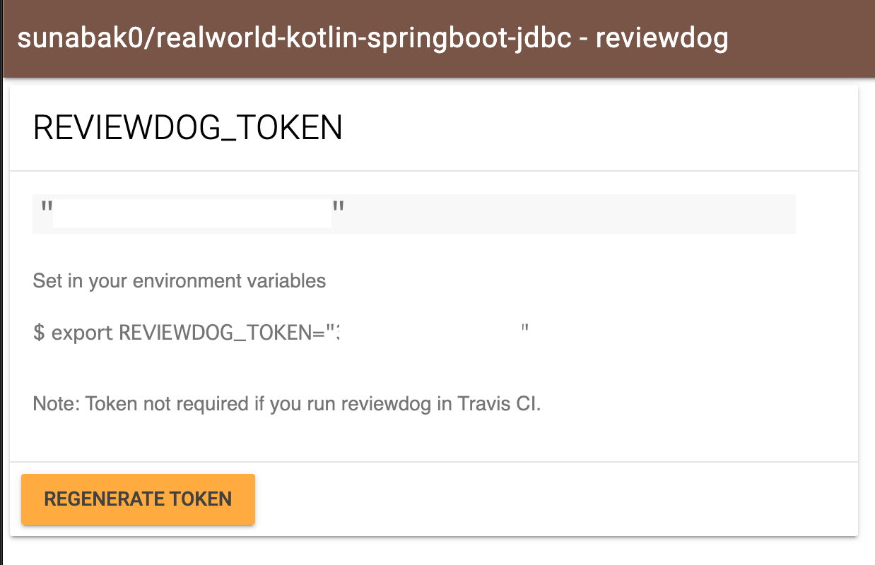 reviewdogの導入検討 · Issue #270 · sunabak0/realworld-kotlin-springboot-jdbc · GitHub
