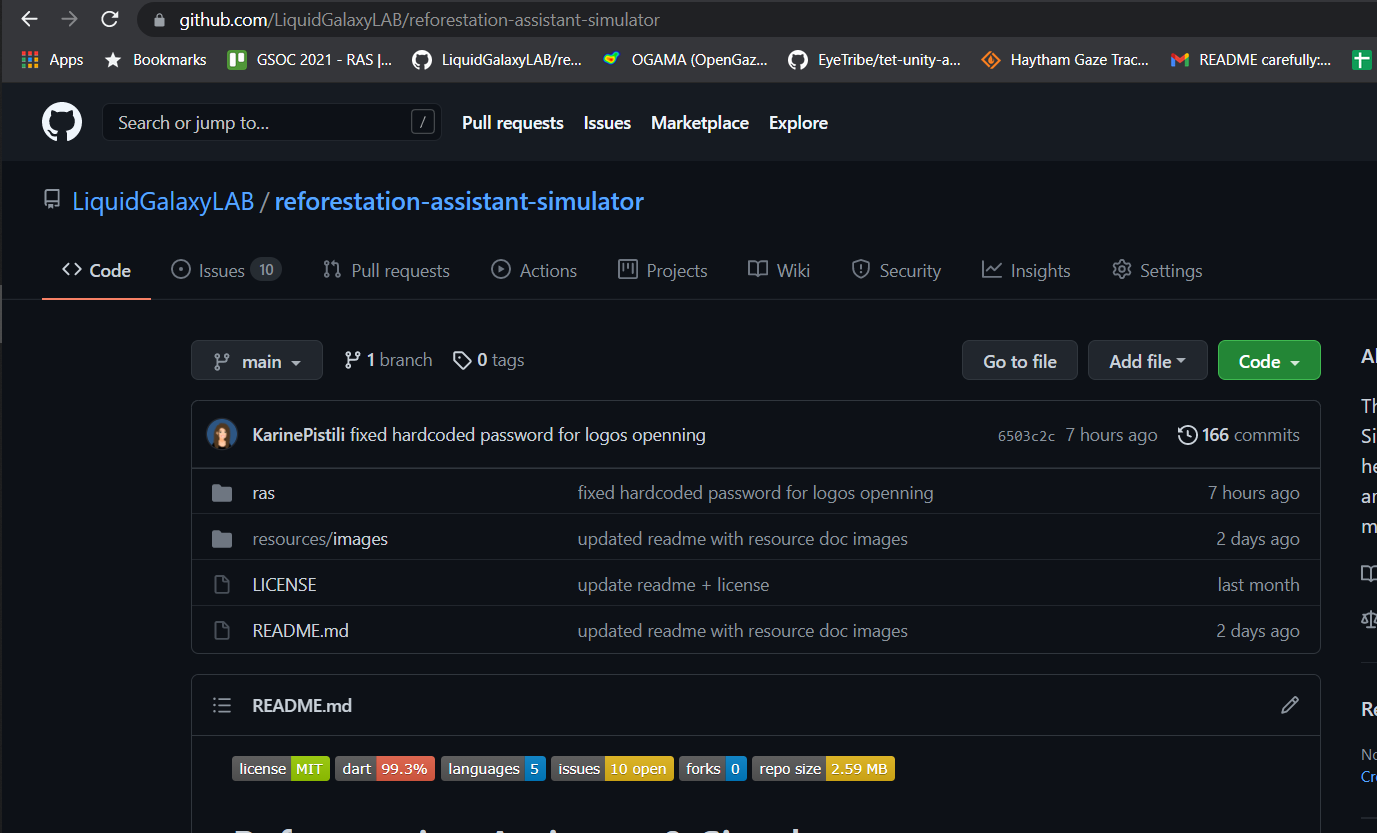 Repository name on github · Issue #14 · LiquidGalaxyLAB/reforestation-assistant-simulator · GitHub