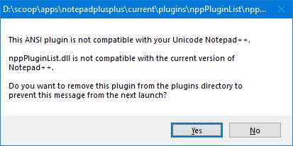 Notepadplusplus-pm missing after notepadplusplus update · Issue #4929 · ScoopInstaller/Extras ...