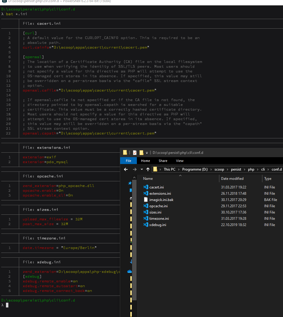 php: issue using it for development · Issue #555 · ScoopInstaller/Main · GitHub