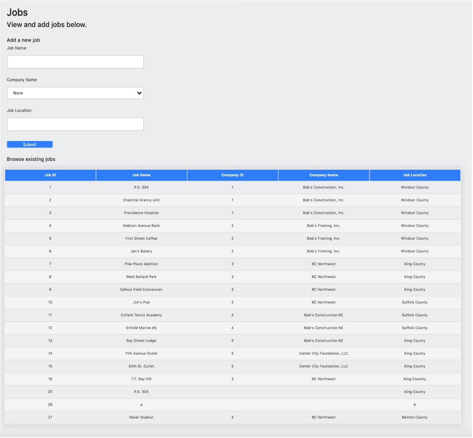 GitHub - kramschu/Construction-budget-tracker: A NodeJs application to ...