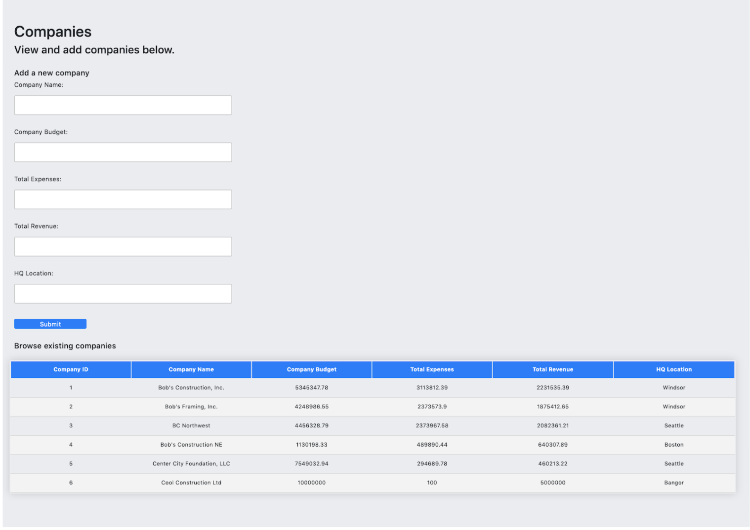 GitHub - kramschu/Construction-budget-tracker: A NodeJs application to ...