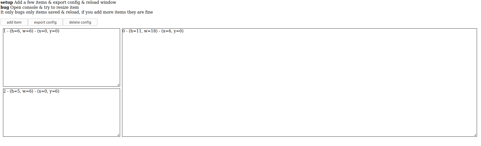 Saving responsive layout to local storage breaks height/width & handles · Issue #1452 · react ...