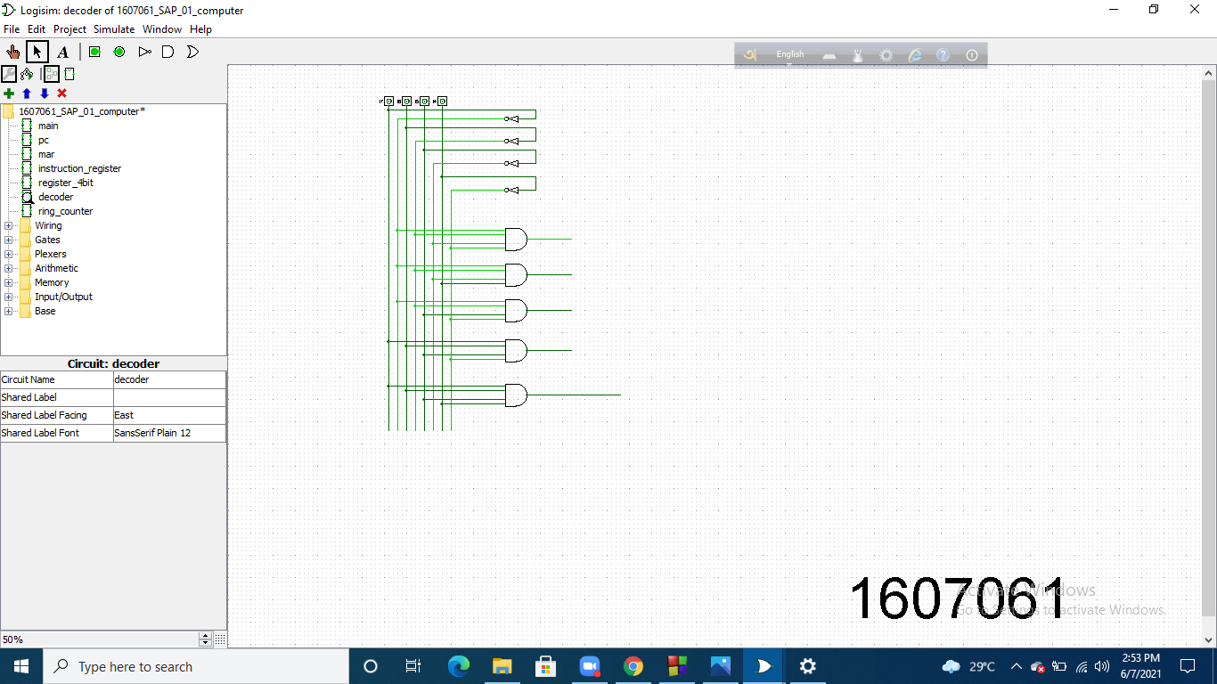 GitHub - Crackeree/SAP-1-Computer: Using logisim I built a computer as ...