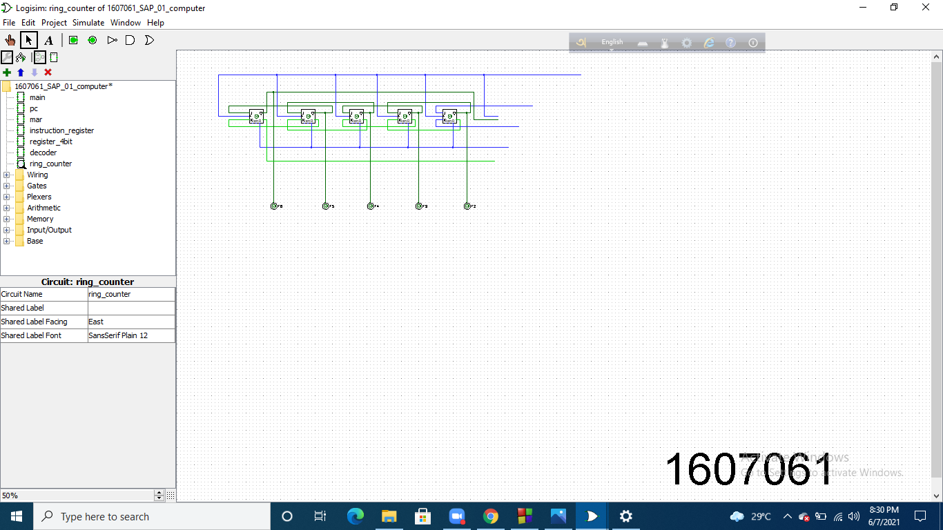 GitHub - Crackeree/SAP-1-Computer: Using logisim I built a computer as ...