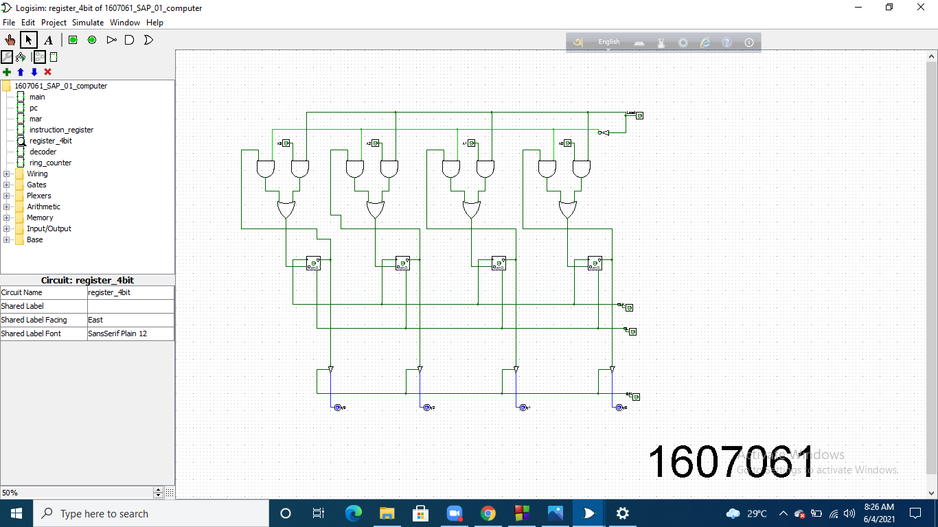 GitHub - Crackeree/SAP-1-Computer: Using logisim I built a computer as ...