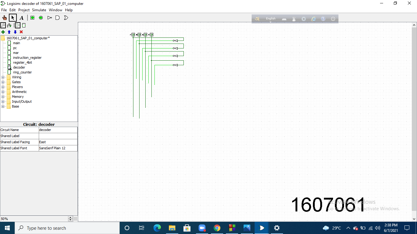 GitHub - Crackeree/SAP-1-Computer: Using logisim I built a computer as simple as possible