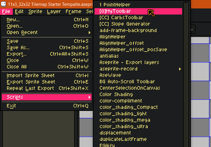 Main toolbar steals focus from sub menus · Issue #3386 · aseprite/aseprite · GitHub