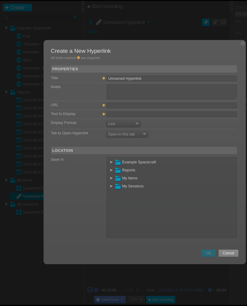 Create Hyperlink · Issue 2167 · Nasaopenmct · Github 0628