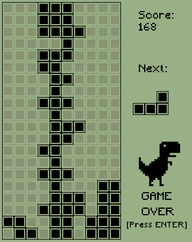 GitHub - lie-mander/RayTetris: Classic Tetris. Created by using RayLib