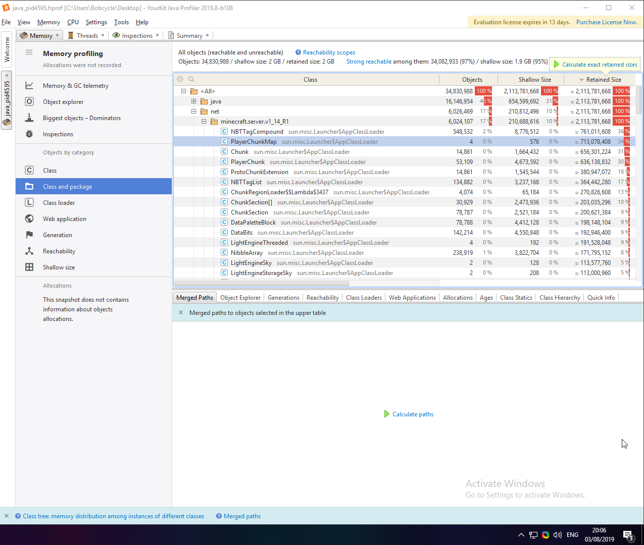 Chunks not unloading correctly 1.14.2 · Issue #2106 · PaperMC/Paper · GitHub