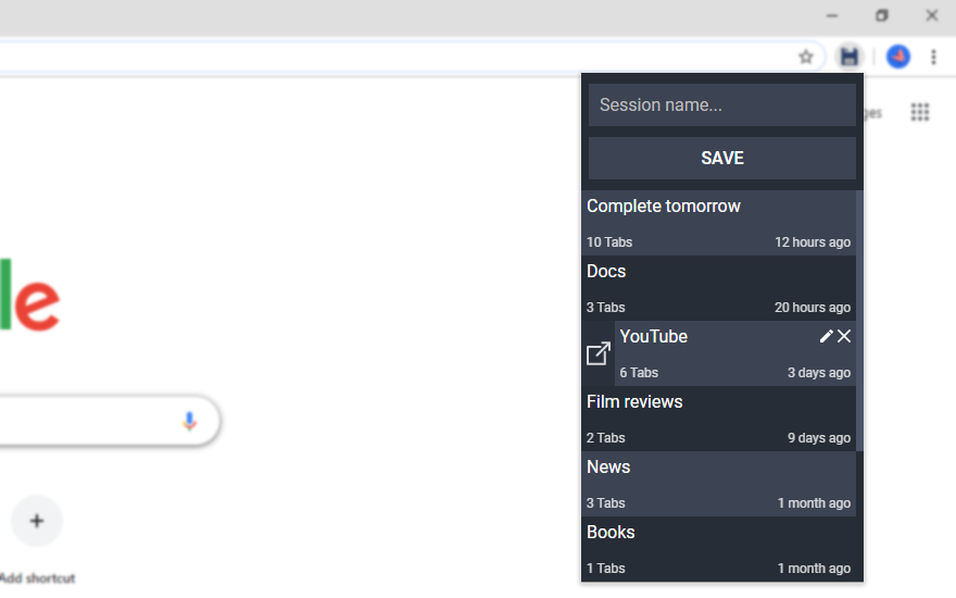 GitHub - sailonely/tab-session-keeper: Simple Chrome extension to save and restore your browser ...
