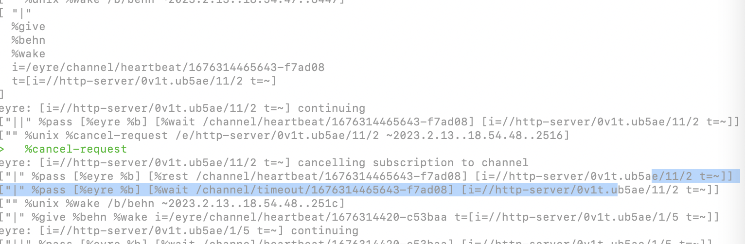eyre: connection requires frequent refresh to maintain · Issue #6311 · urbit/urbit · GitHub