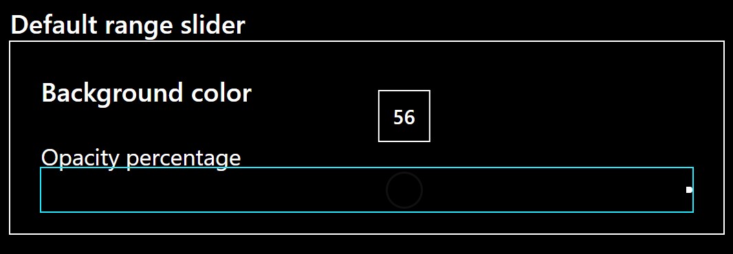 A11y Rangeslider Range Slider Is Not Visible In High Contrast Mode · Issue 3996 · Shopify 
