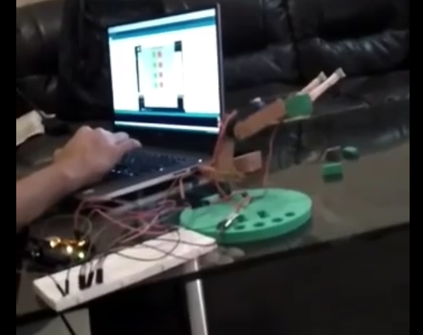GitHub - PandaBoi/Arm_Arduino: an interface controlled three-DOF robotic arm