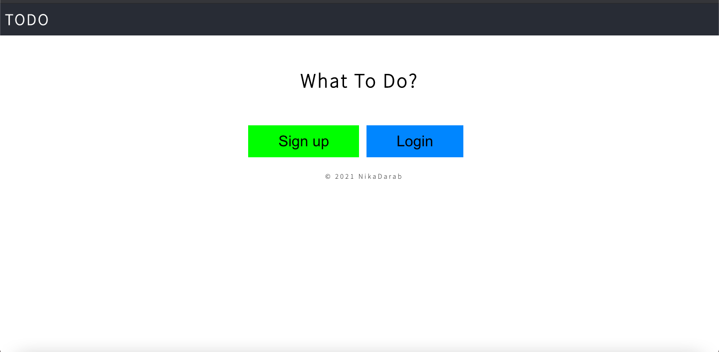 GitHub - NikaDarab/todo