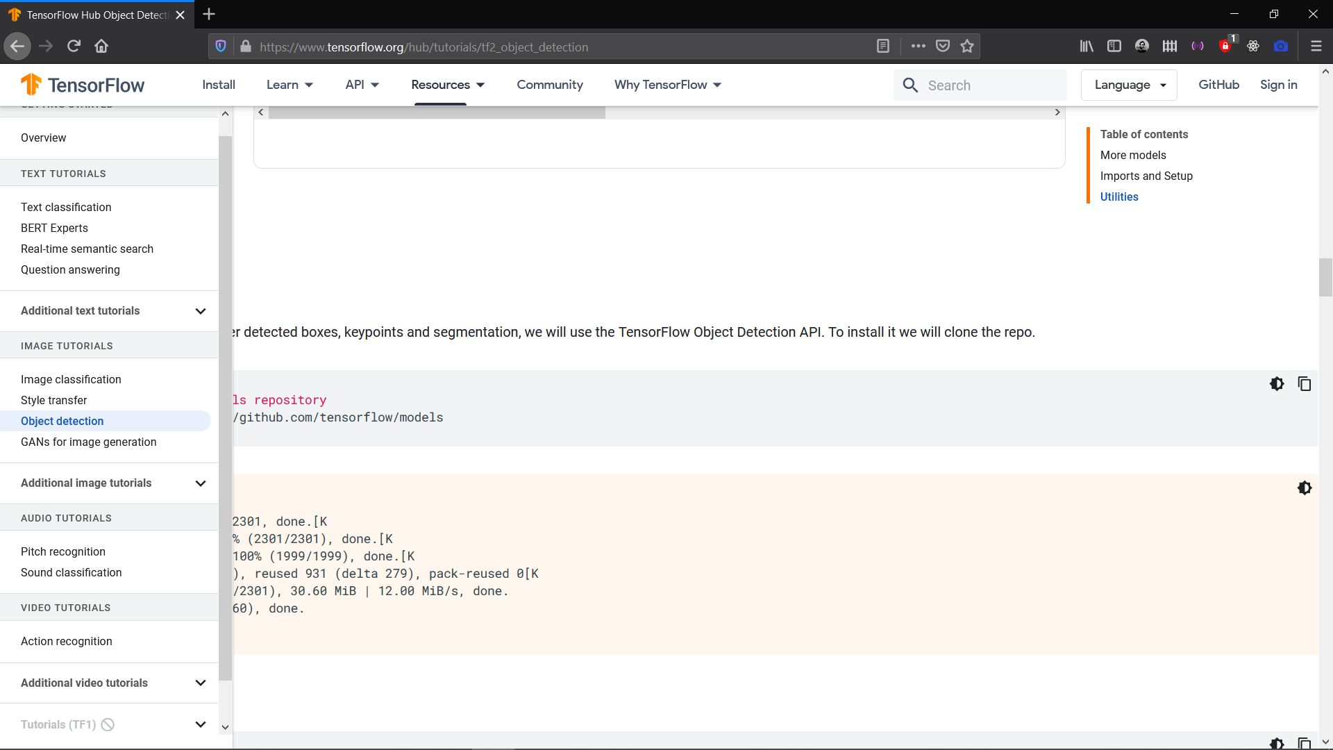 Page is not visible in Desktops · Issue #45429 · tensorflow/tensorflow · GitHub