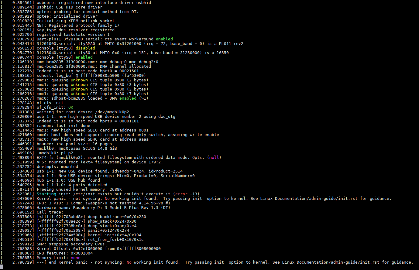 Change the rootfs of Rpi3 · Issue #3295 · OP-TEE/optee_os · GitHub